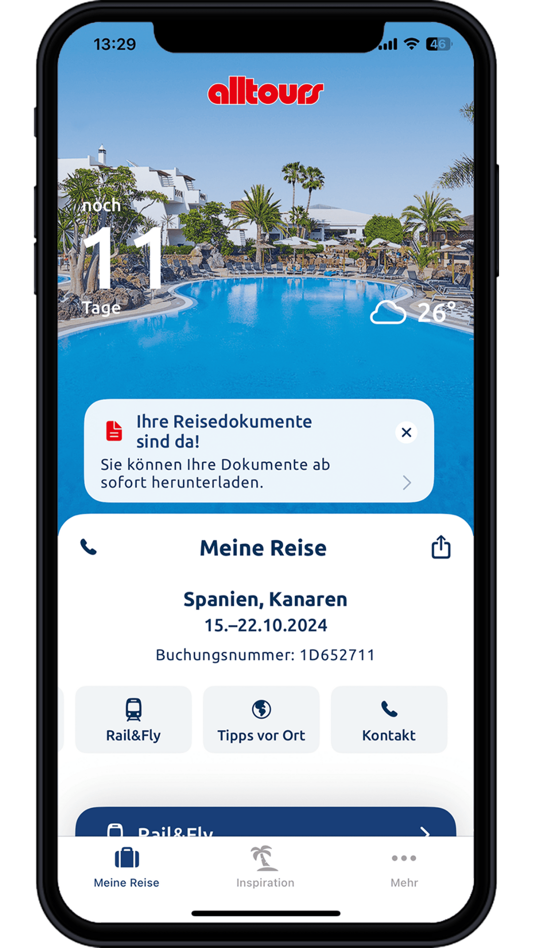 Mein alltours Reisebegleiter